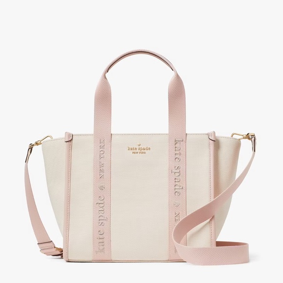 kate spade | Bags | Kate Spade New York Kip Canvas Small Tote Crossbody ...
